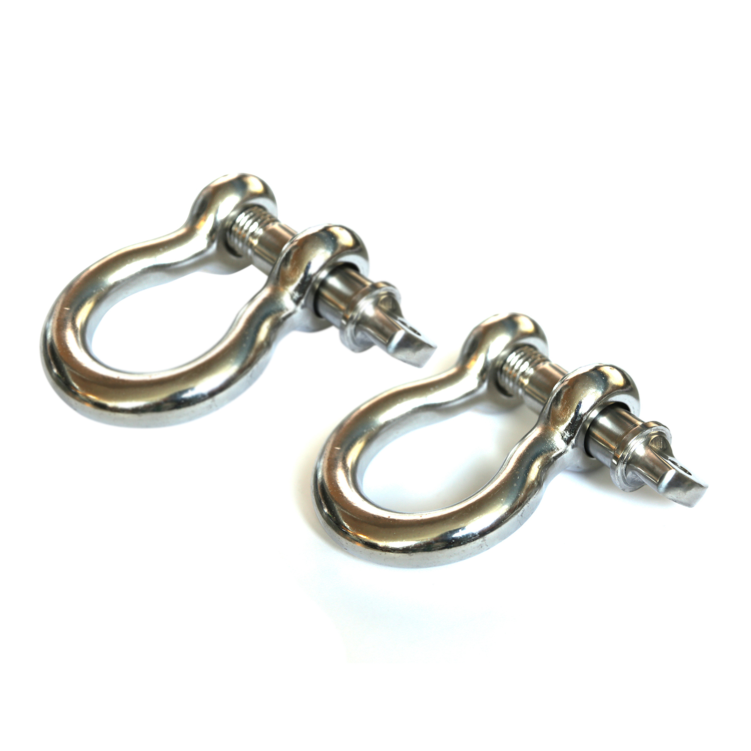 D-Ring Shackle Kit, 3/4 Inch, Stainless Steel, Pai