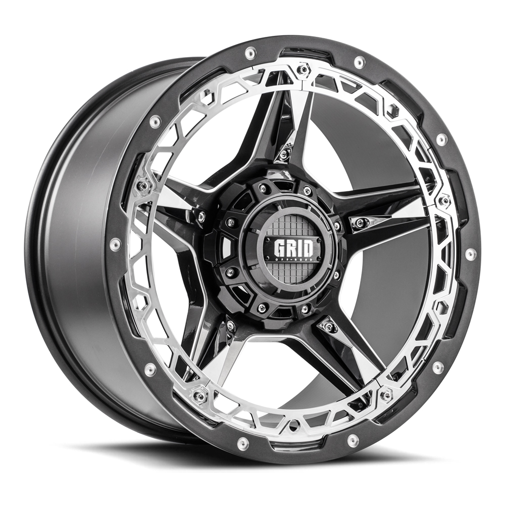 GRID WHEELS 4A20090CIN GD04A 20X9.0 CHROME INSERT